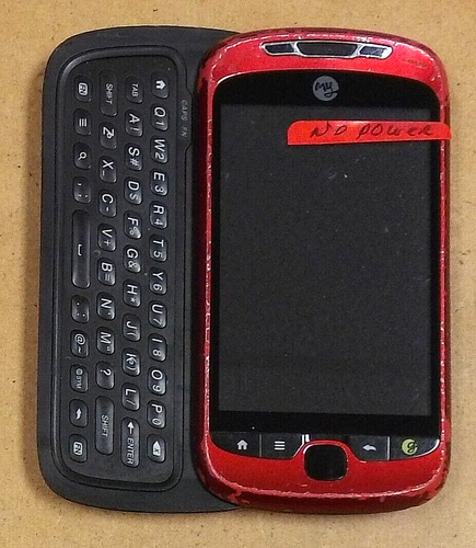 HTC myTouch2 3G Slide / PB65100 - Red ( T-Mobile ) Rare Slider ...
