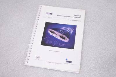 IMC CANSAS MODULE CONFIGURING SOFTWARE VERSION 1.5 R7, REV2 GETTING ...