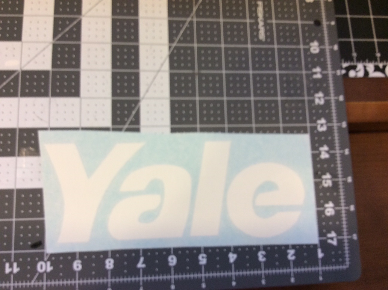 Yale Forklift Decal White Vinyl Yale Decal | eBay