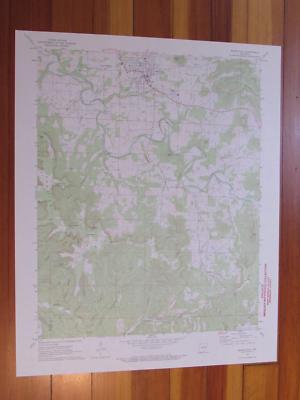 Berryville Arkansas 1973 Original Vintage USGS Topo Map | eBay
