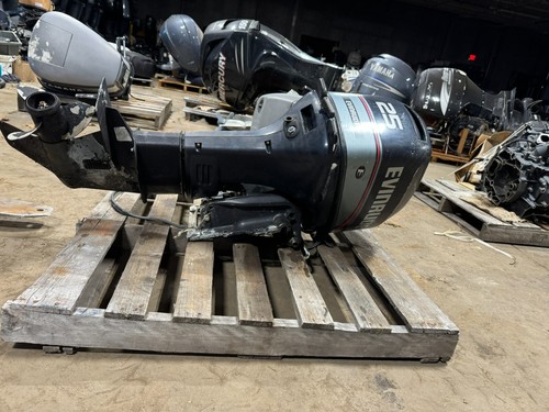 1995 Evinrude 25 hp Outboard Boat Motor Engine Johnson 20" Good Shape ...