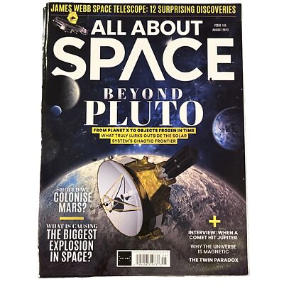 All About Space Bookazine Magazine Beyond Pluto issue 145 August 2023 | eBay