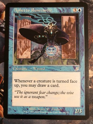 1x Aphetto Runecaster Scourge LP MTG Magic the Gathering x1 MKE | eBay