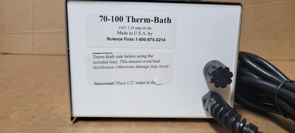 (BRAND NEW) Science First THERM BATH 70-100 (699-9900) 120v | eBay