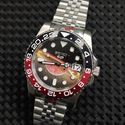 Seiko Mod Subma Custom Planets Vk63 Movement | eBay