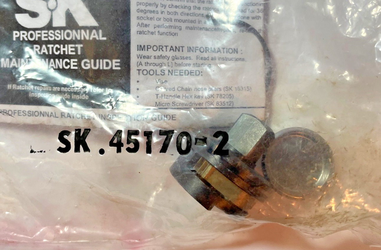 SK Tools 45170-2 3/8" Dr Ratchet Renewal Repair Kit - New in sealed ...