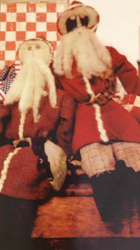 PATTERN Primitive SANTA CLAUS DOLL 31" & Bag - JoAnn Mullaly OOP RARE ...