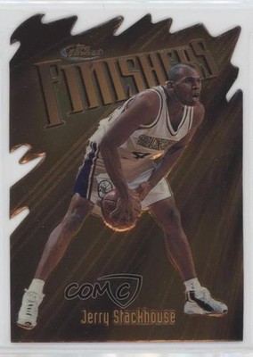 1997-98 Topps Finest Rare Gold Embossed Jerry Stackhouse #157 fs9 | eBay
