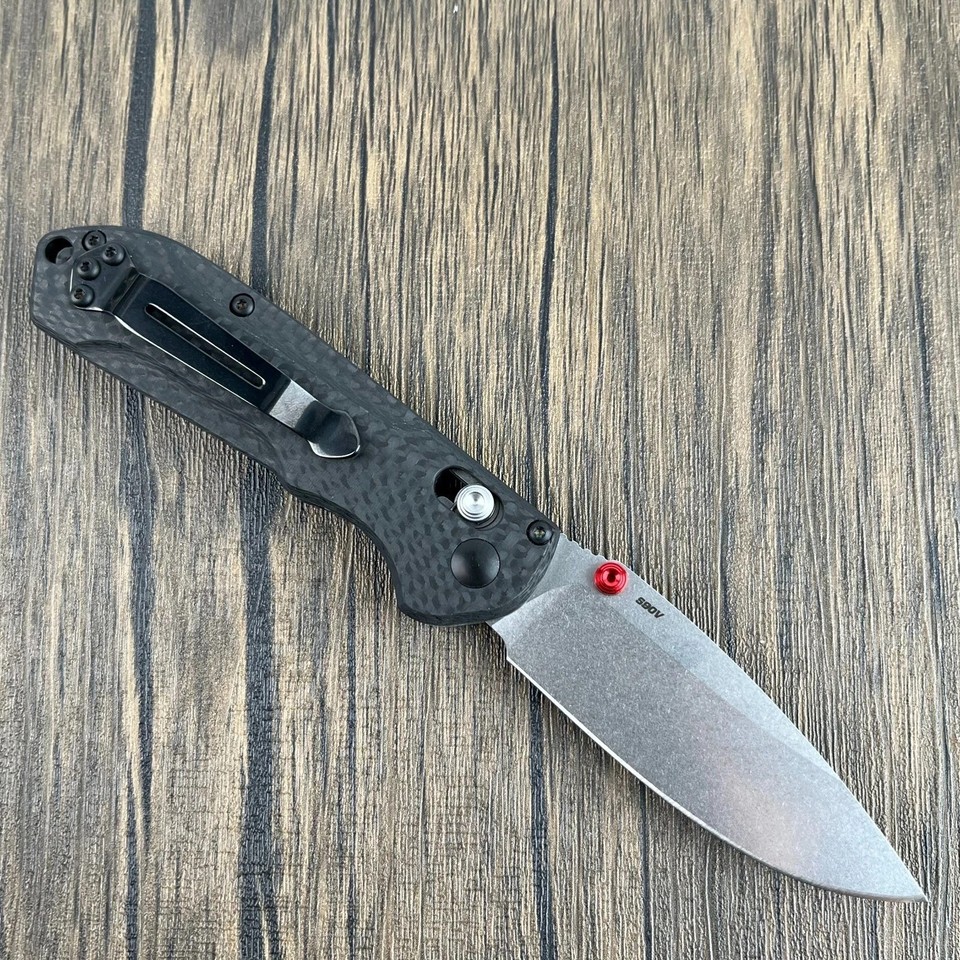 Benchmade 565-1 Mini Freek S90V Carbon Fiber 3" AXIS Lock Knife USA | eBay