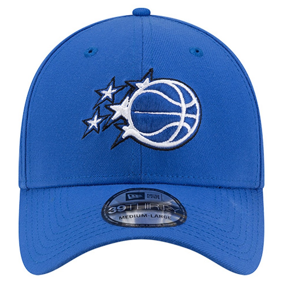 Men's New Era Blue Orlando Magic Logo 39THIRTY Flex Hat | eBay