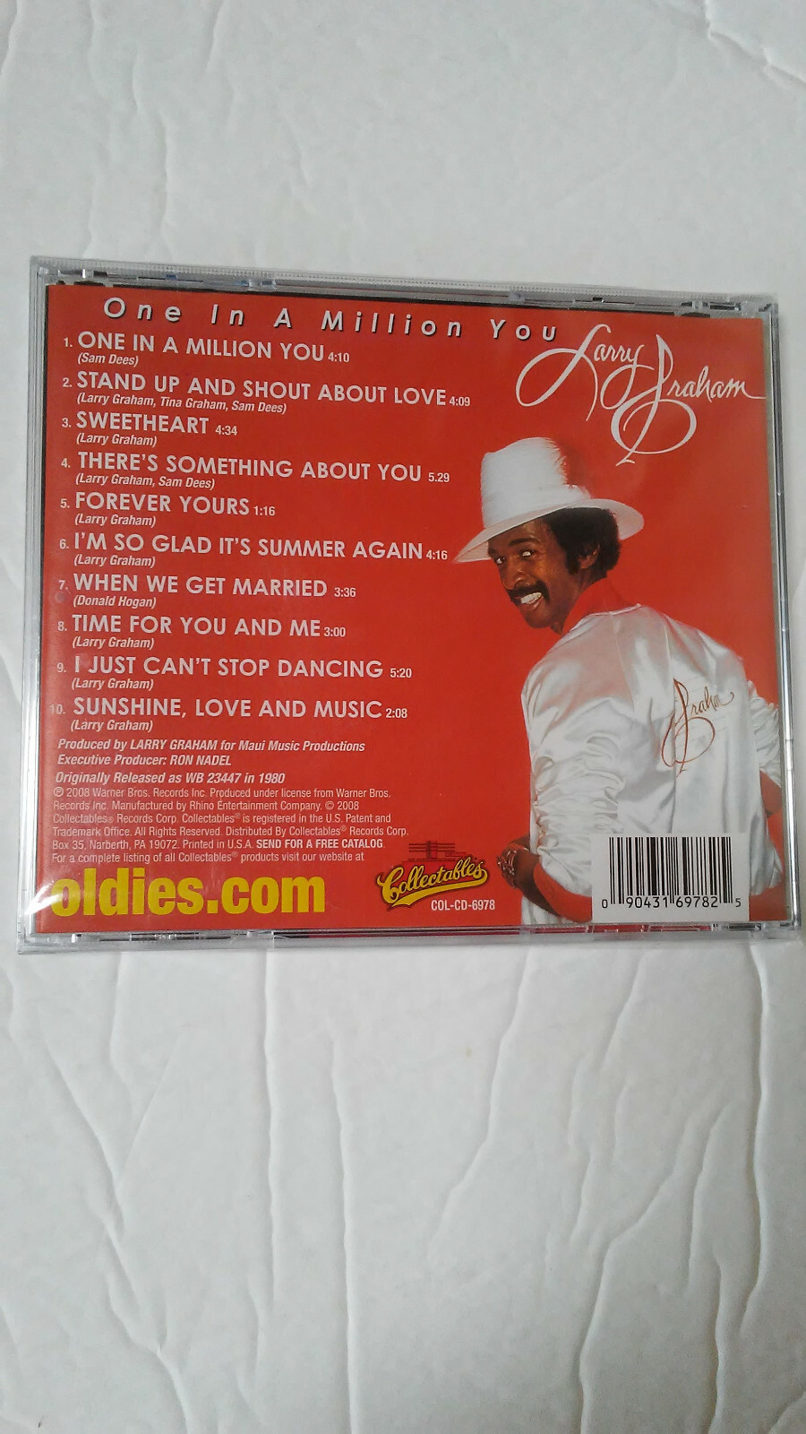 One in a Million You by Larry Graham (CD, Jun-2008, Collectables) for ...
