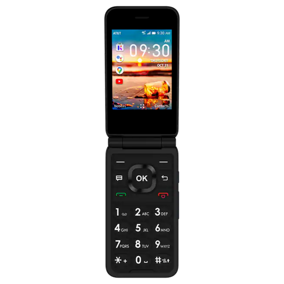 AT&T Carrier Cingular Flip IV 4G LTE Flip GSM Phone - Qualcomm ...