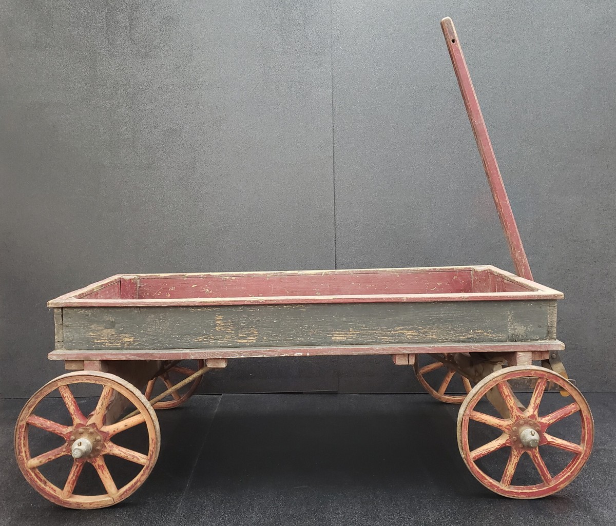 Wood Spoke Buggy Wheels Unfinished Wood Wagon Wheel Cutout 12'',