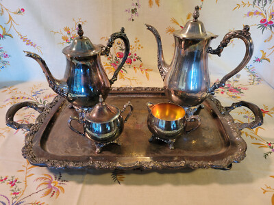 Tea/Coffee Pots & Sets - Oneida Silver Plated Coffee