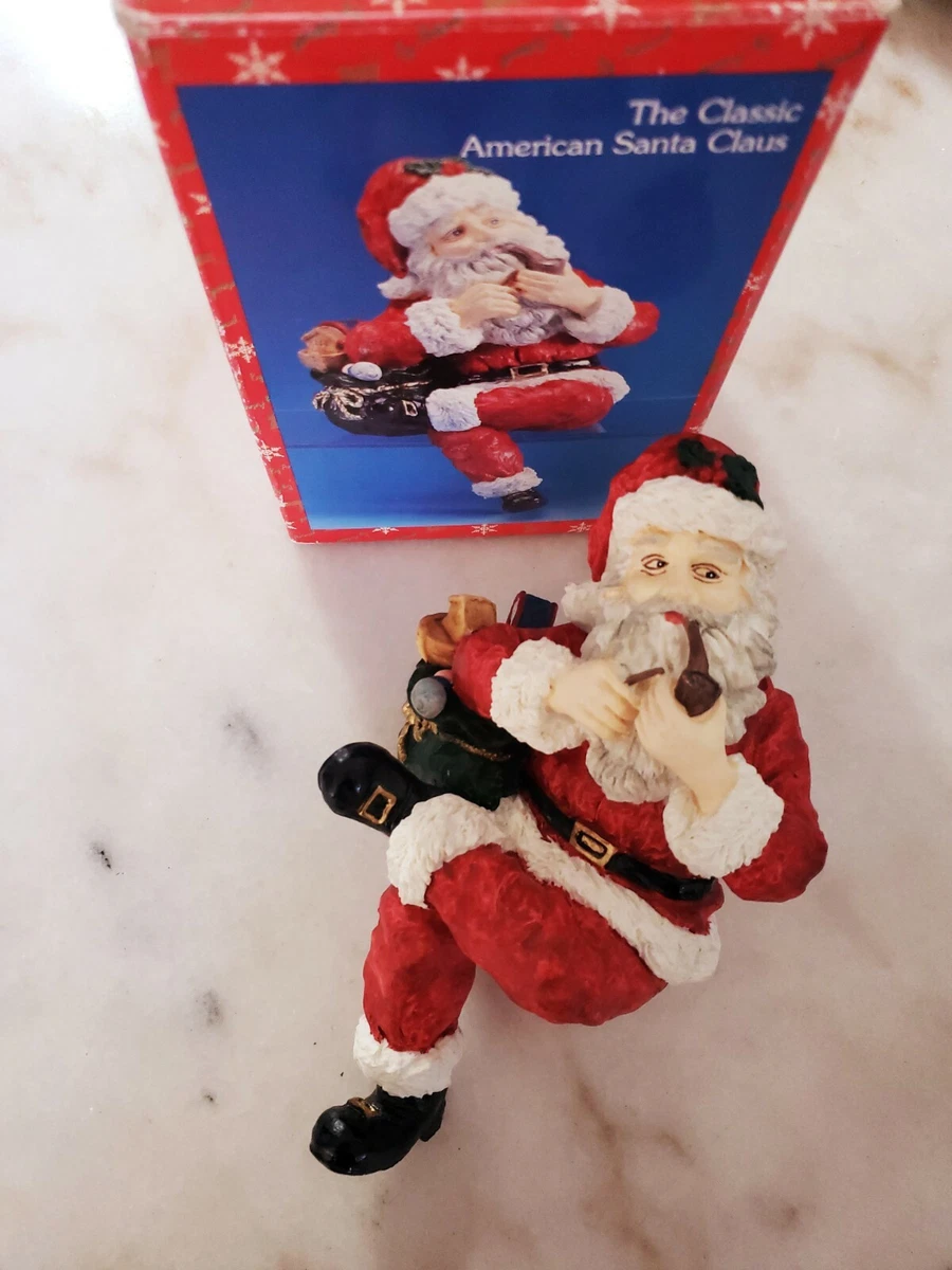 Santa Claus Smoking A Pipe