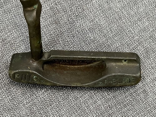 Vintage Ping Putter A-Blade 85029 Karsten Mfg 35” RH Made In USA ...