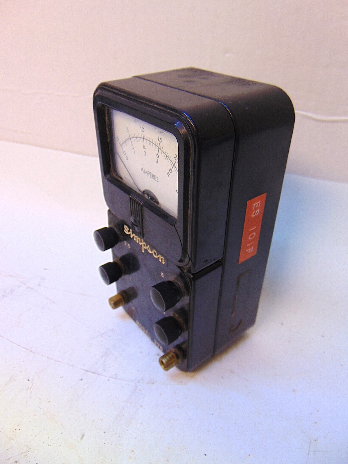 Simpson Amp Meter Ammeter Model 375 S5421 | eBay