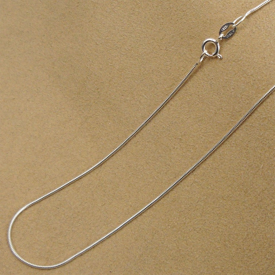 3 mm 925 Sterling Silver Snake Chains | eBay