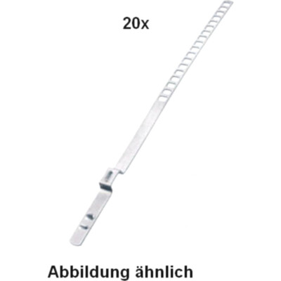 Lochbandklemmen Set 20 STUECK SORTIERT band-type clamp | eBay