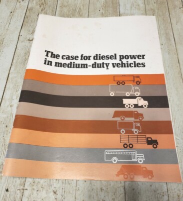Vintage Caterpillar Cat Diesel 3208 Truck Engine Pamphlet Brochure ...