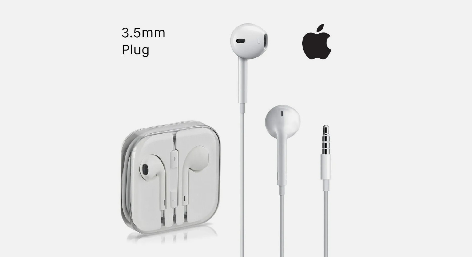 NEW Genuine OEM Apple iPhone Wired Earpods Earphones Earbuds 3.5mm Jack