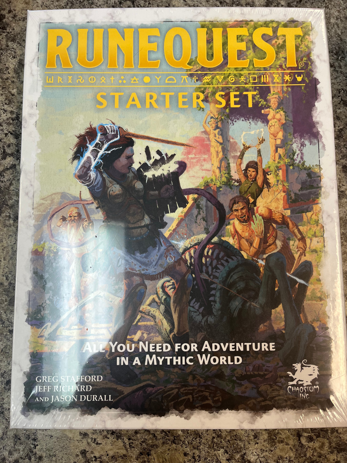 RuneQuest Starter Set -Chaosium Fantasy RPG Game New! | eBay