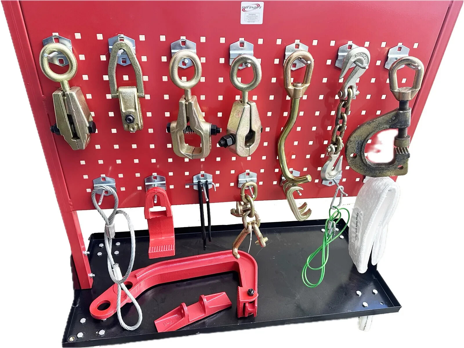 16pcs Deluxe Auto Body Frame Repair Pulling Clamp & Chassis Dent Puller ...