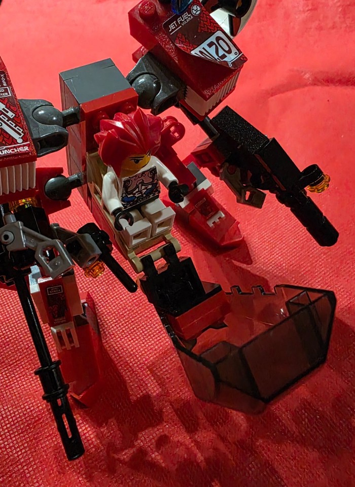 LEGO Exo-Force (8111) River Dragon -Complete(No Manual/No Box) Unused ...