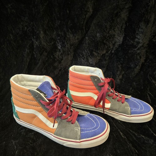 Vans Sk8-Hi Vans Retro Multi Colors Mix Size US 8.5 Men's Sneakers ...