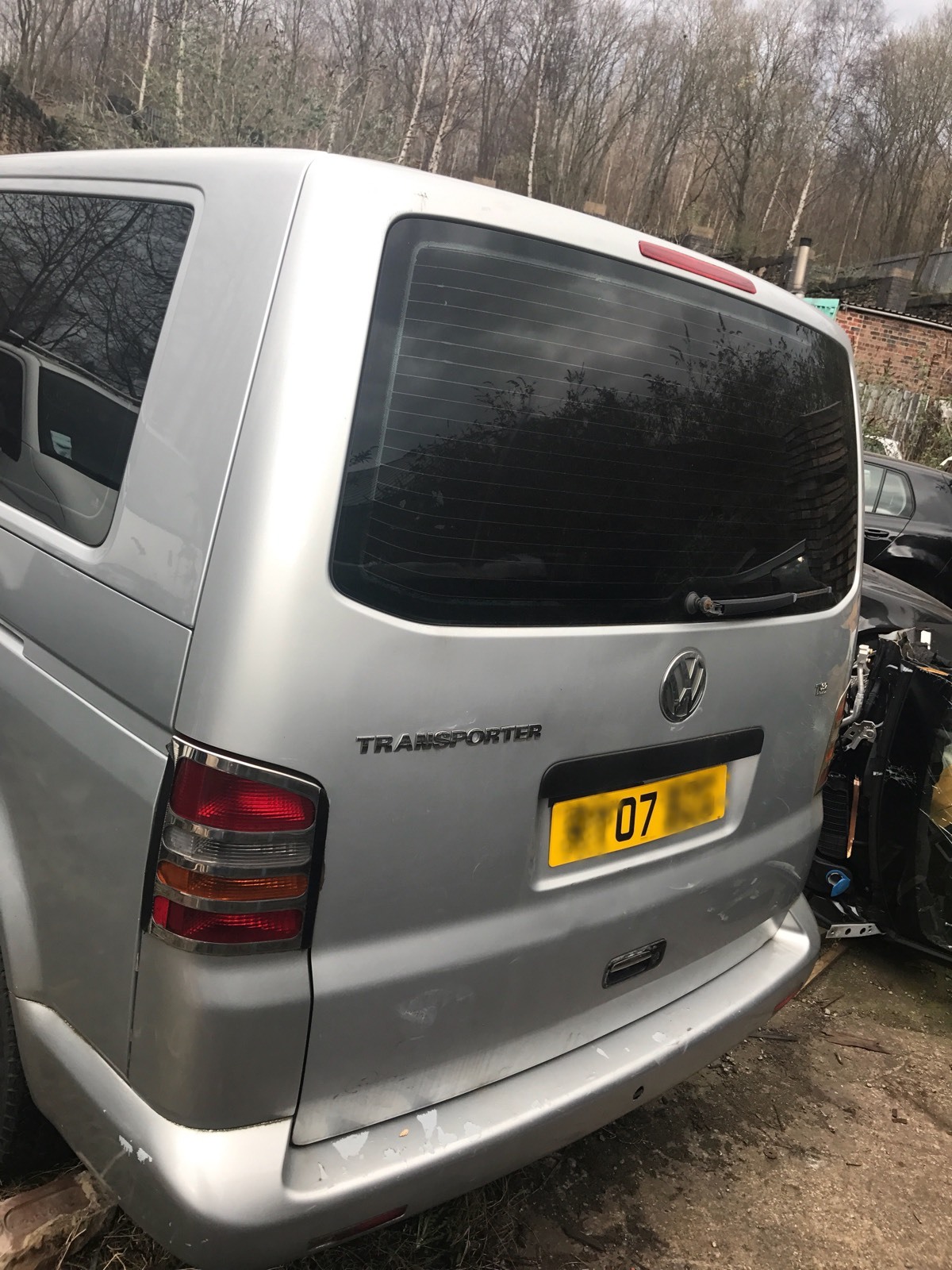07 VW TRANSPORTER T5 TDI LWB SHELL SILL CHASSIS REAR QUARTER INNER WING ...