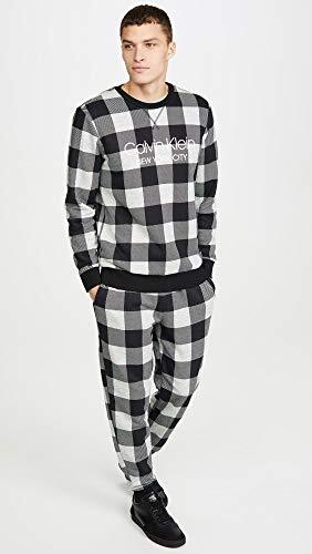 Calvin Klein Men's Modern Cotton Check Sweatshirt, Graphic[ M] | eBay