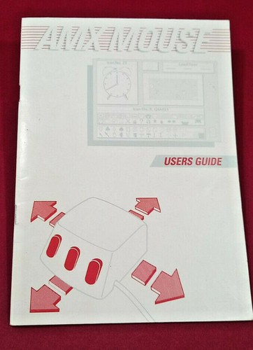 AMX Mouse Users Guide/Manual by Advanced Memory Systems Ltd. Acorn BBC ...