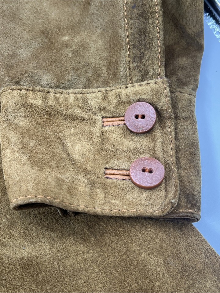 VINTAGE MEN'S SUEDE JACKET WILSON HOUSE OF SUEDE BEVERLY HILLS ,CALIF ...