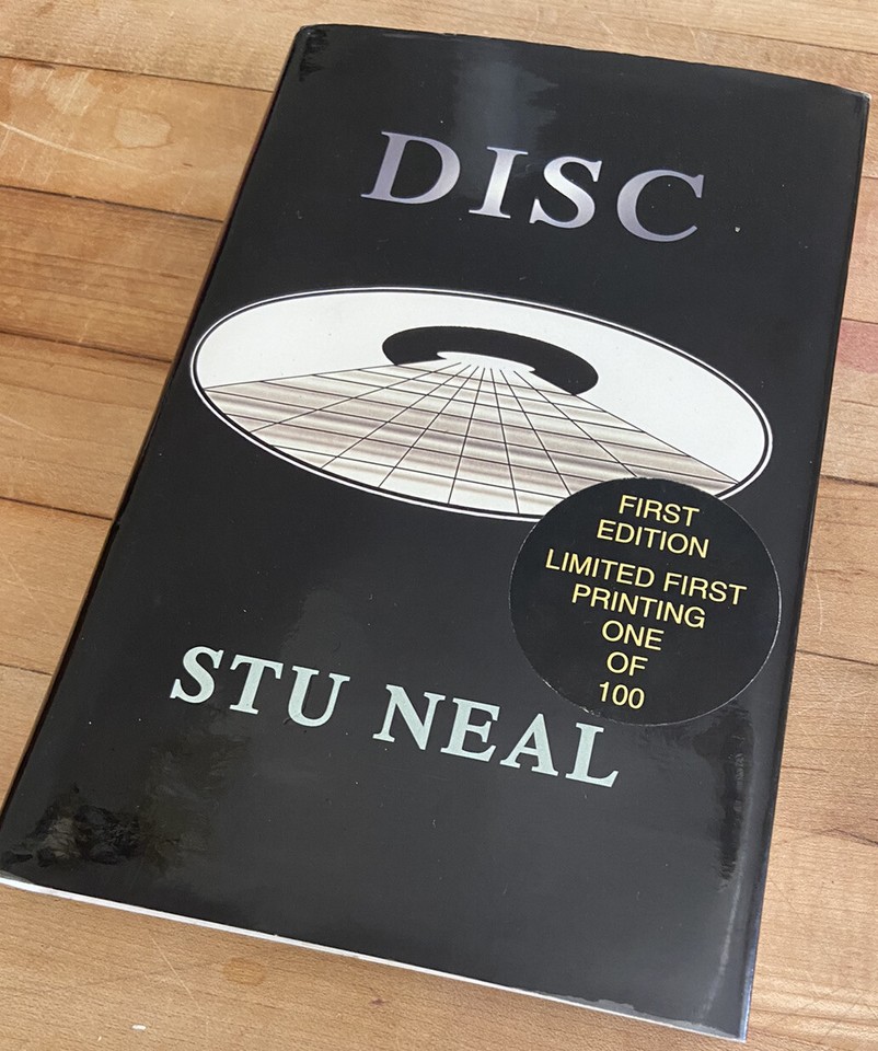 disc stu neal first edition 74/100 signed rare science fiction aliens ...