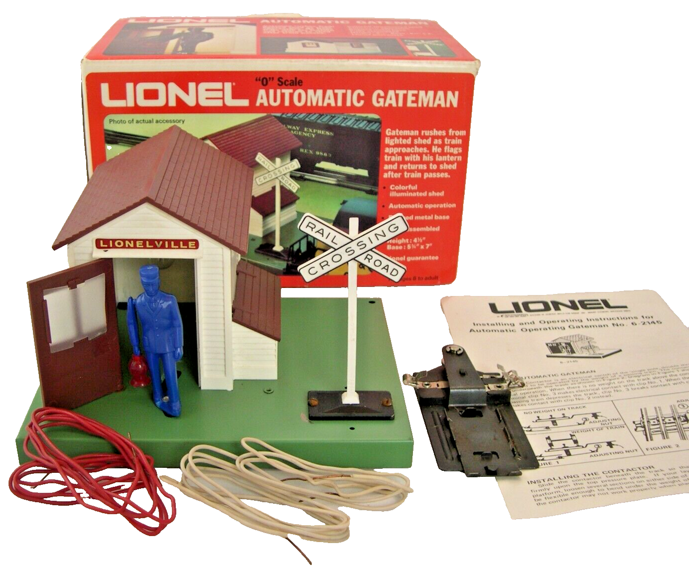 Lionel Trains 6-2145 Automatic Gateman in Box w/ Contactor ...