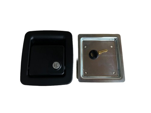 12055-37 Trimark 60-400 Baggage Door Lock No Plunger 1 Key With Backing ...