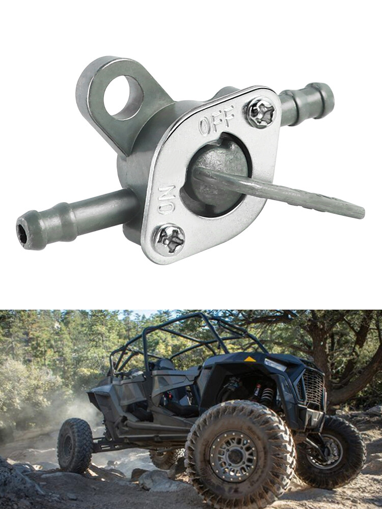 2Inline ON/OFF Switch Petrol Gas Fuel Tap Petcock Valve ATV Quad ...