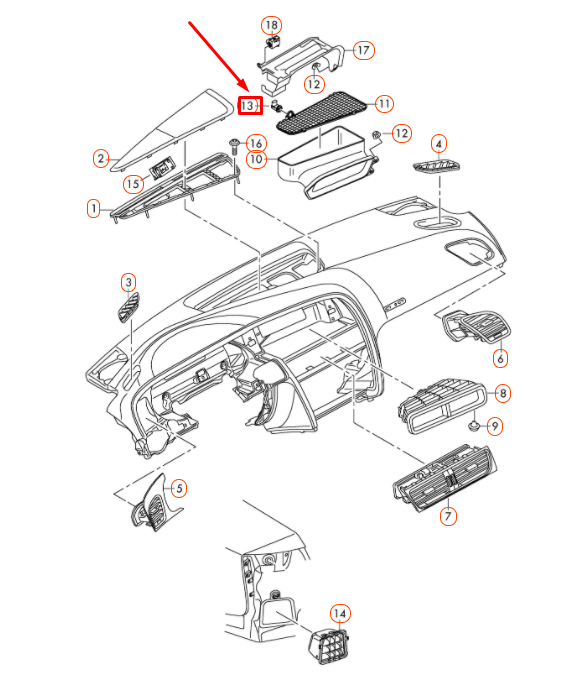 AUDI A4 B8 Luftqualitätssensor 8K0907659A NEUES ECHTES | eBay