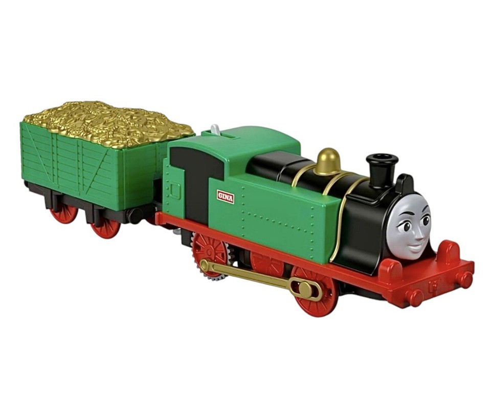 Thomas & Friends TrackMaster Motorized Gina, a green Italian Engine | eBay
