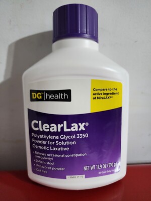 GoodSense ClearLax Polyethylene Laxative Powder - 966721 (17.9oz ...