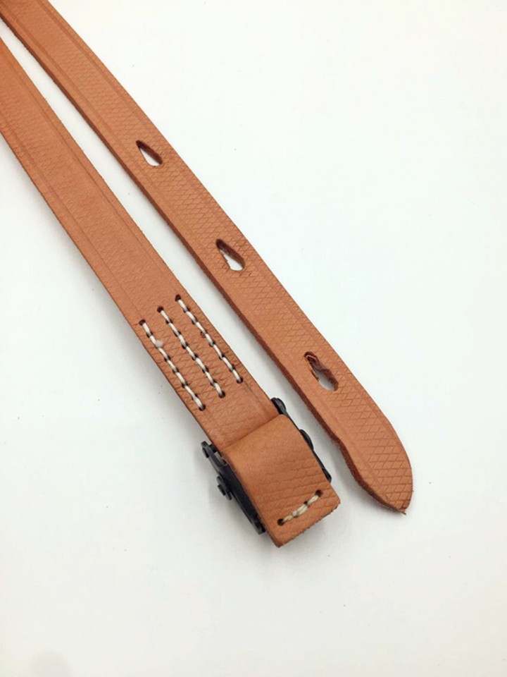 WW2 GERMAN ARMY MP40 MP38 MACHINE GUN LEATHER SLING STRAP BROWN | eBay