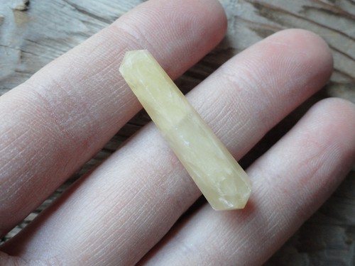 Point set rrrr (pkg 6) Yellow Onyx Beautiful Point stone set approx 1 ...