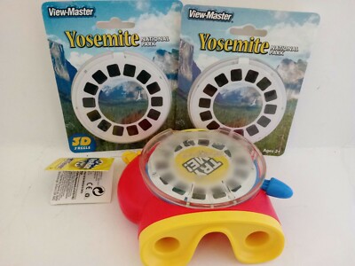 Fisher Price 3D View Master Viewer w/ 1 Reel and 2 New Packs of ...