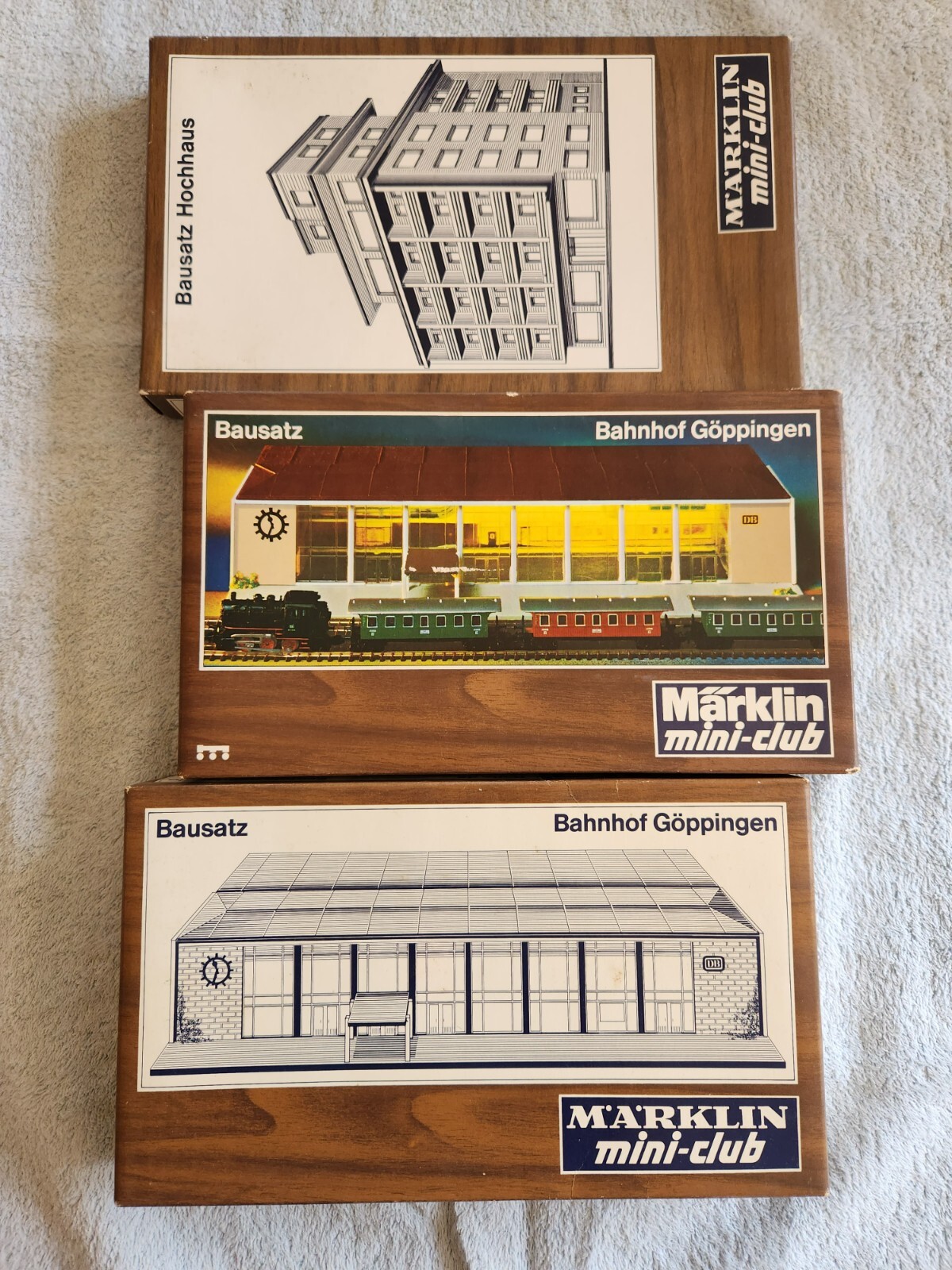 Marklin Z gauge Model train, buildings, track extension kits, landscape ...