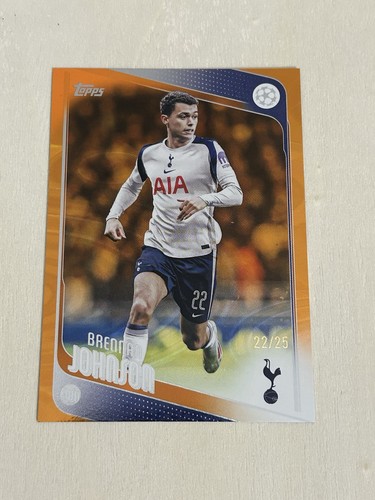 Shirt Number Match Brennan Johnson 22/25 Topps UCC Flagship 2026 ...