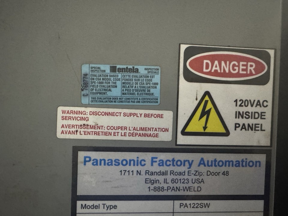 Panasonic Performarc, Miller Robotics Robot Welder | eBay