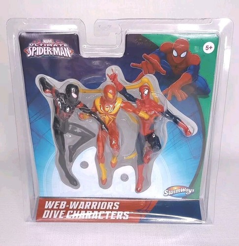 Swimways Marvel Spider-Man Web Warriors Dive Characters Pool Toys New ...