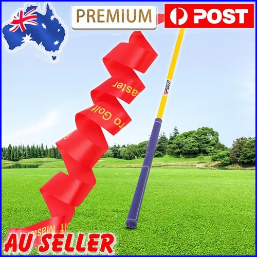 Golf Practitioner Ribbon Swing Stick To Improve Swing Speed Training ...