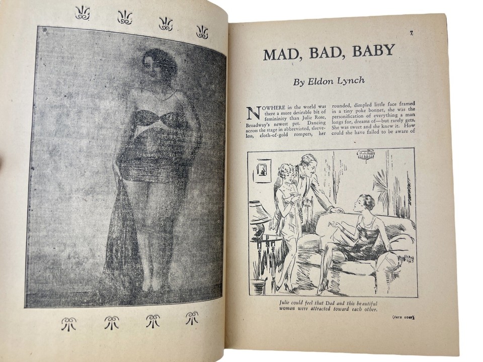 Ginger Stories JANUARY 1930 Vol. 2 No. 3 Spicy Pulp Magazine FLAPPER ...