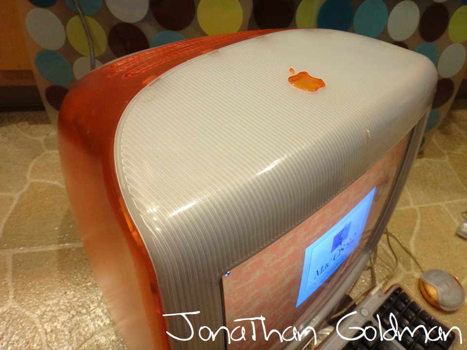 Apple iMac Tangerine Orange PowerPC G3 266Mhz 512MB RAM 130GB HD ...